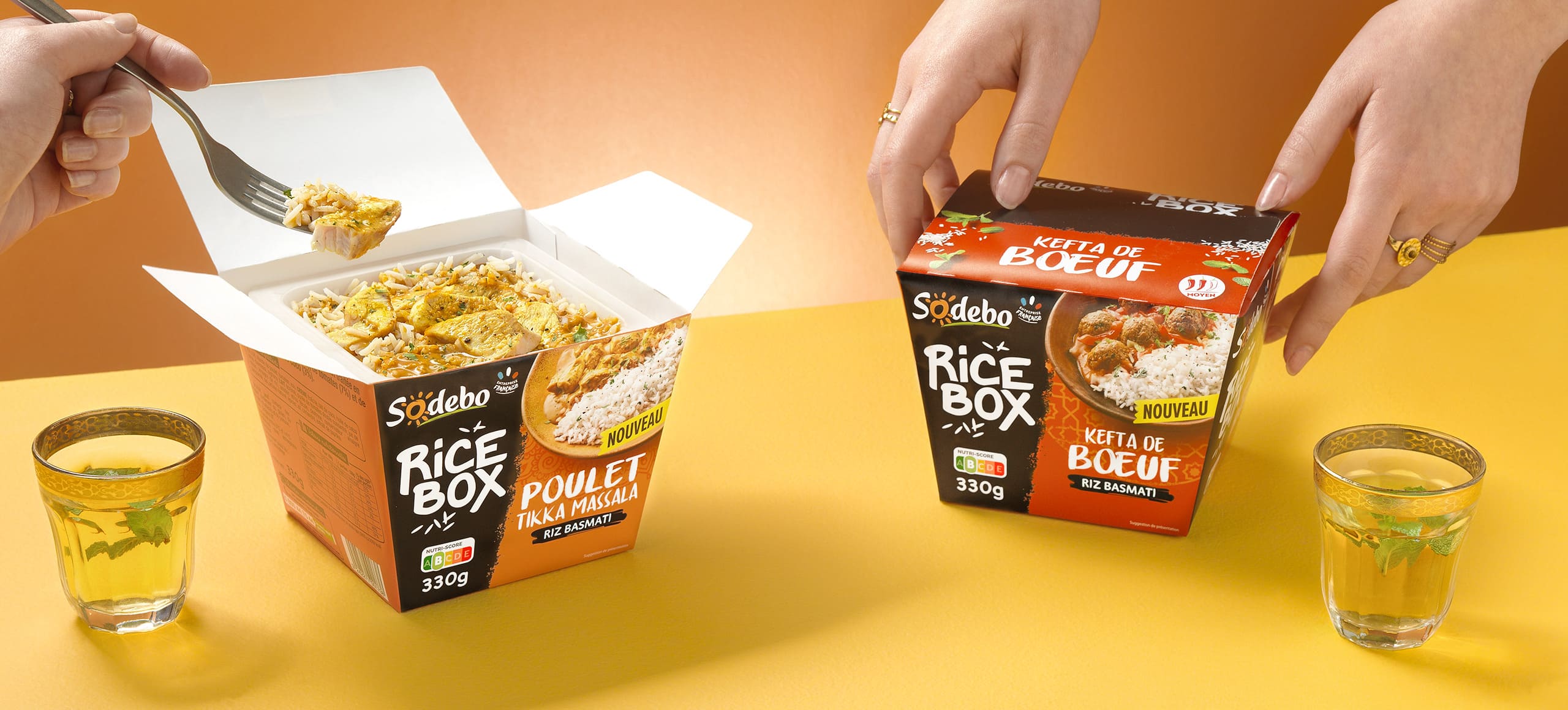 Rice box au rayon frais - Sodebo