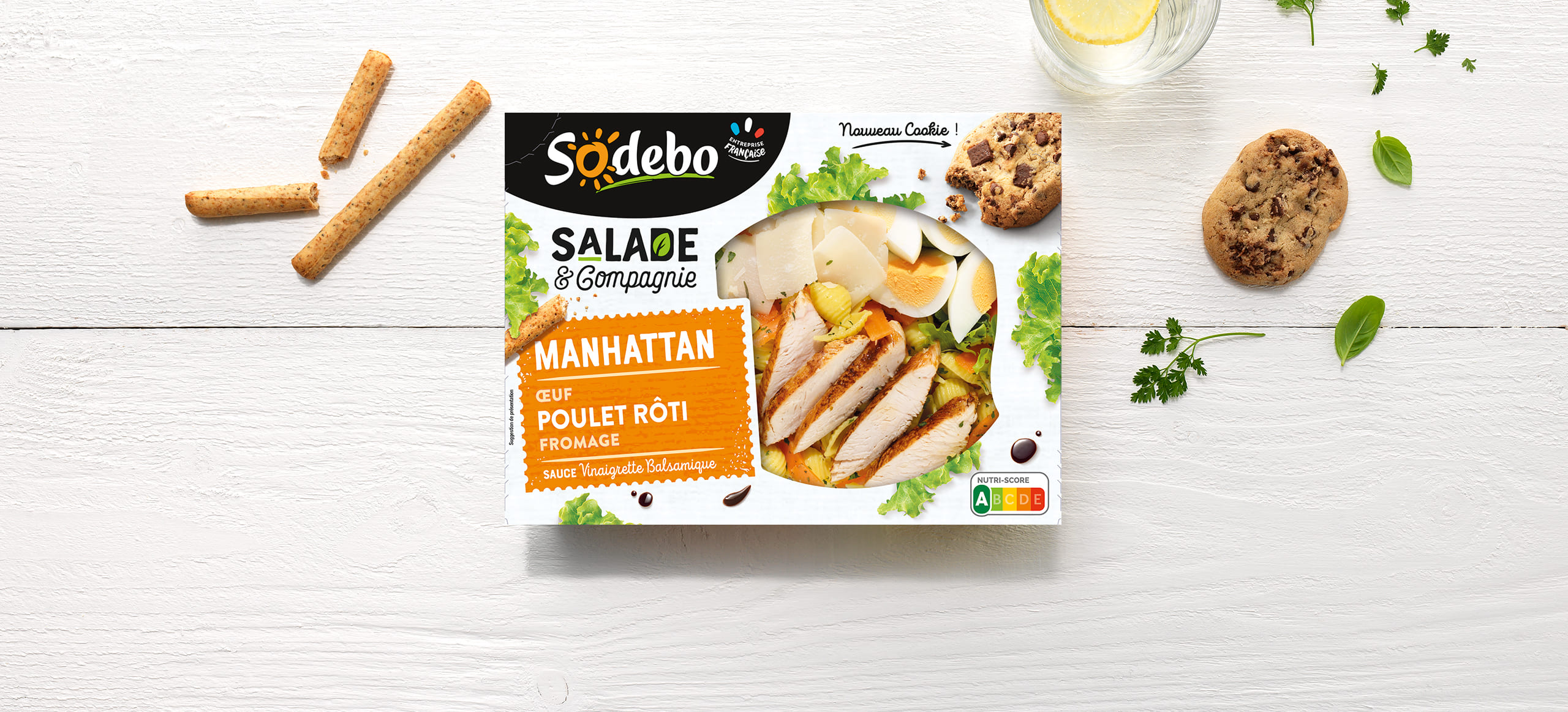 Salade & Compagnie au rayon frais - Sodebo