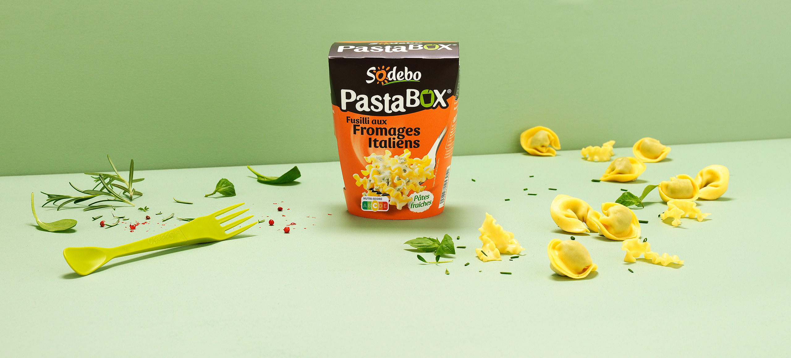 PastaBOX au fromage - Fusilli aux fromages italiens à réchauffer au ...