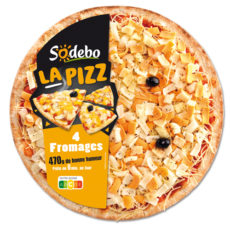 Pizzas Sodebo au rayon frais : pizza Crust, Dolce pizza, l'Ovale ...