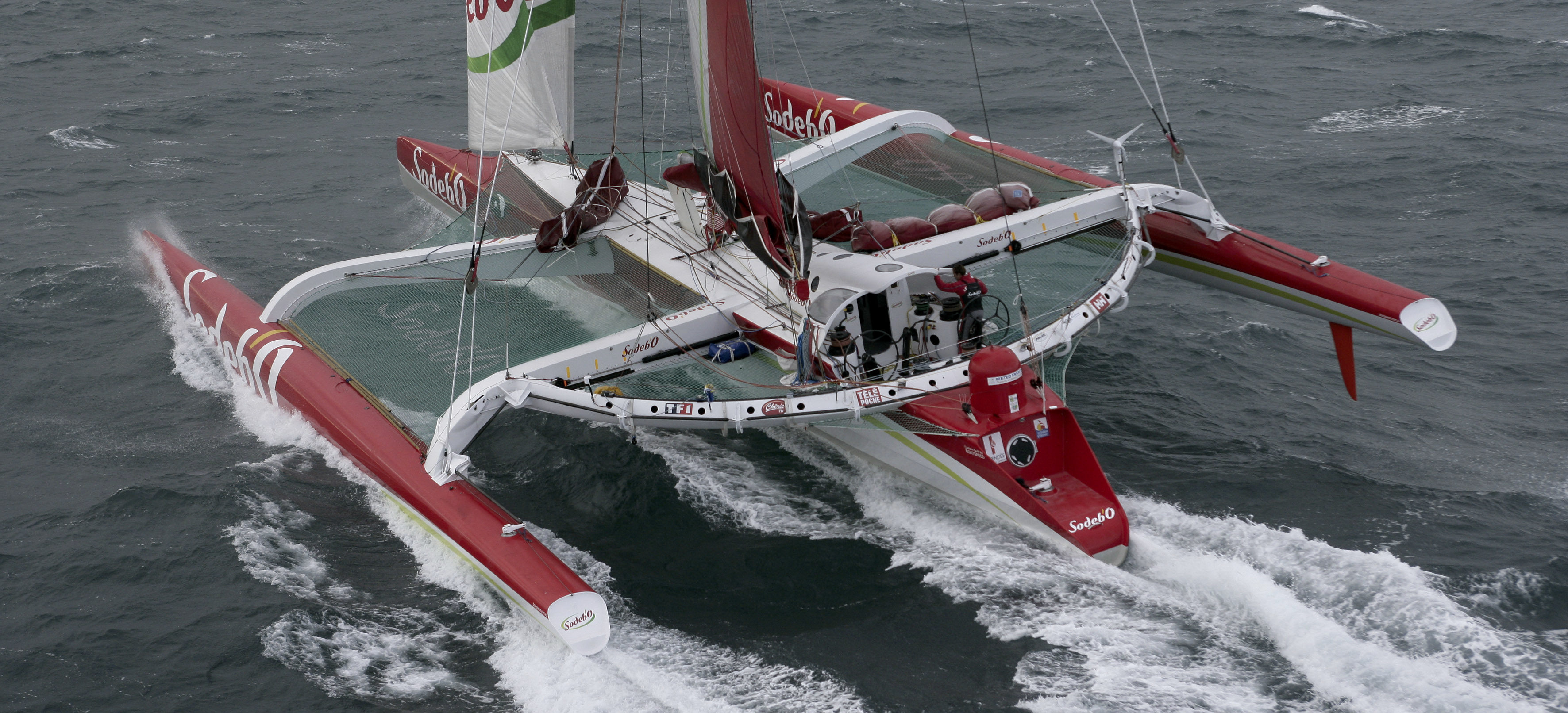 2007-2014 : Maxi-trimaran Sodebo - Sodebo
