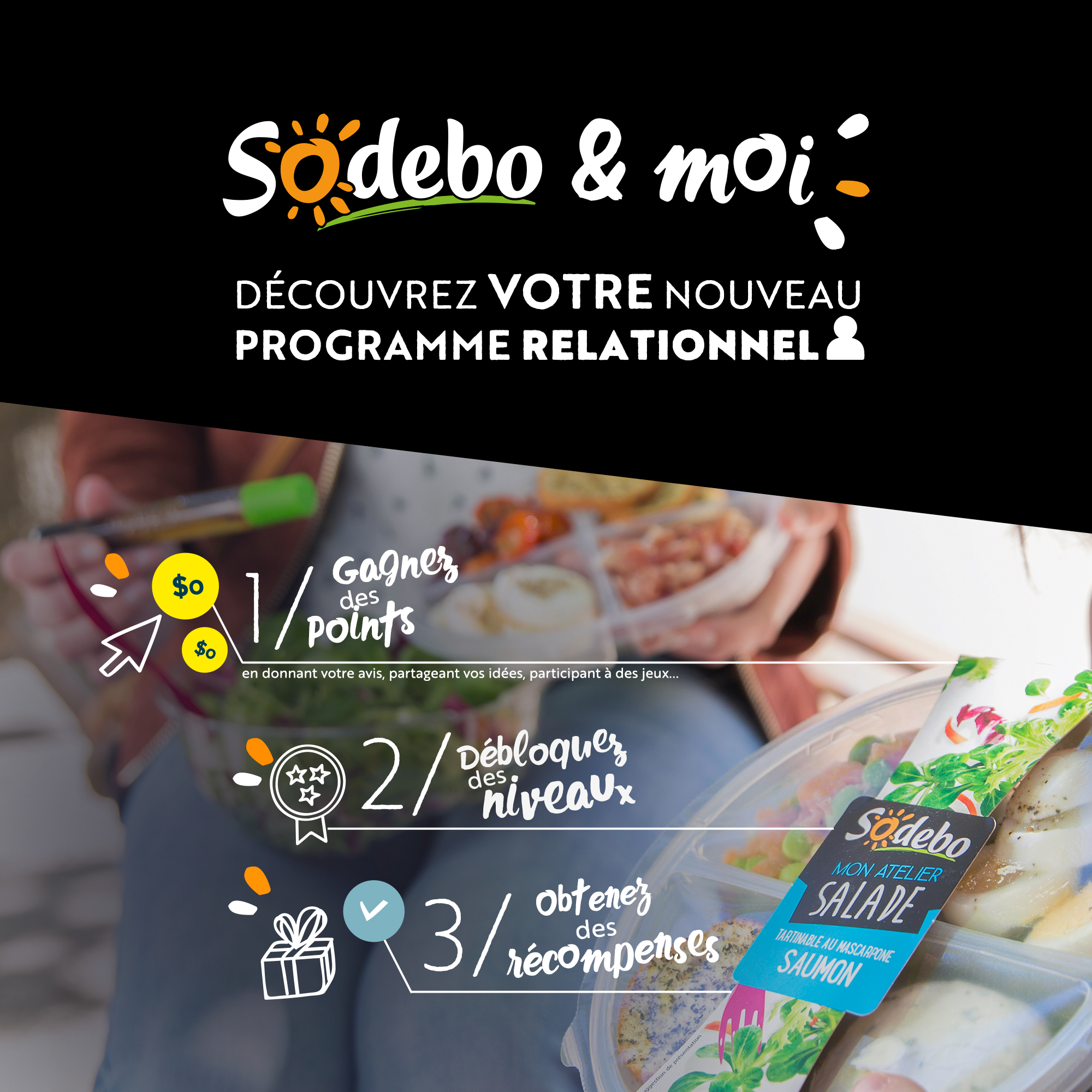 Sodebo & moi | Profitez de réductions exclusives et donnez votre avis