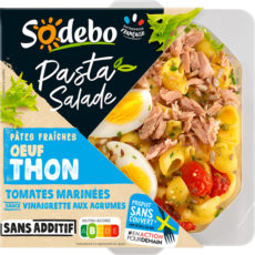 Nouveauté Pasta Salade Sodebo | 5 recettes de pâtes fraiches