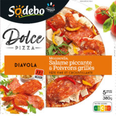 Pizzas Sodebo au rayon frais : pizza Crust, Dolce pizza, l'Ovale ...