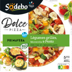 Pizzas Sodebo au rayon frais : pizza Crust, Dolce pizza, l'Ovale ...