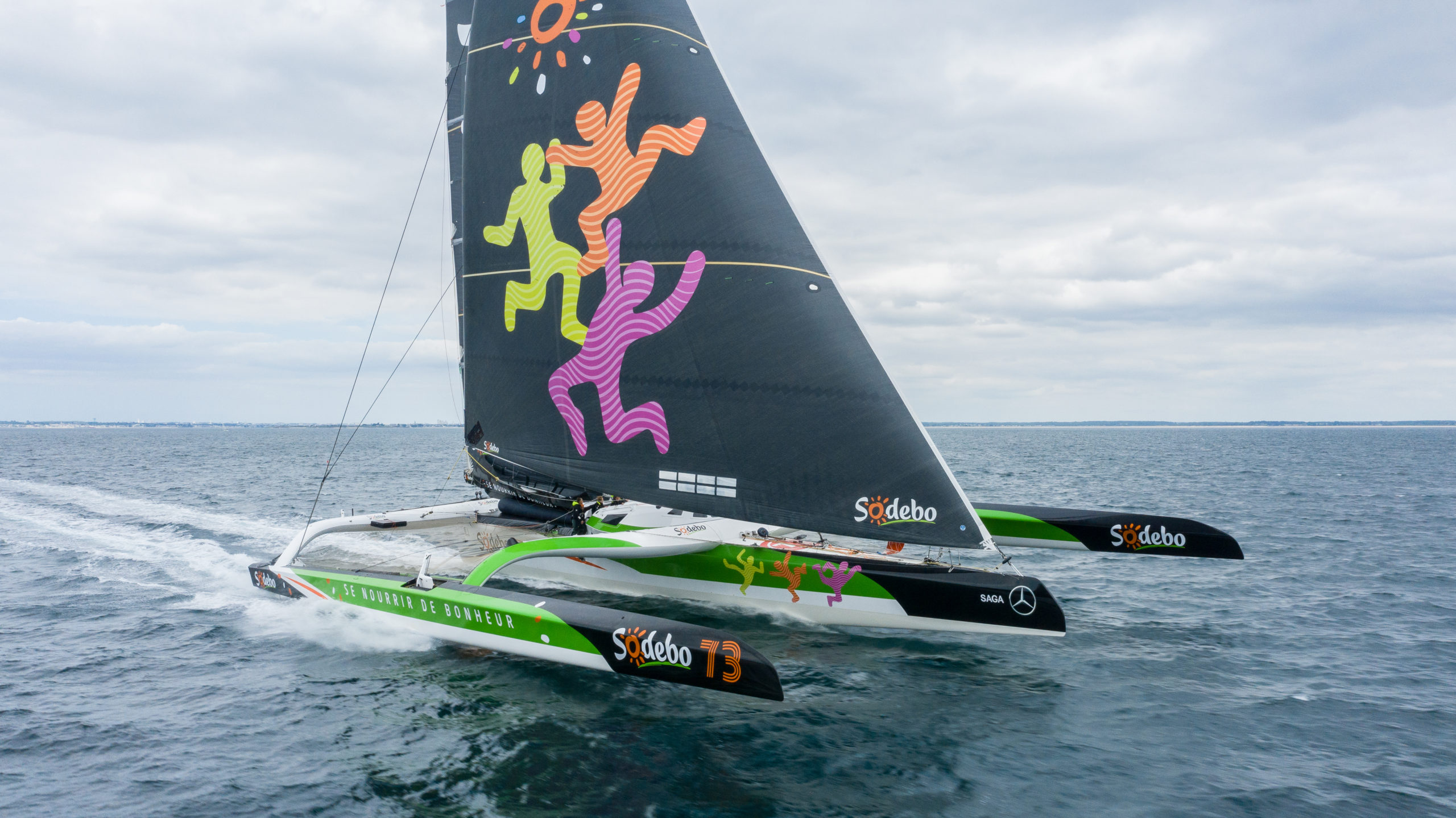 Sodebo Ultim 3 de retour à Lorient - Sodebo