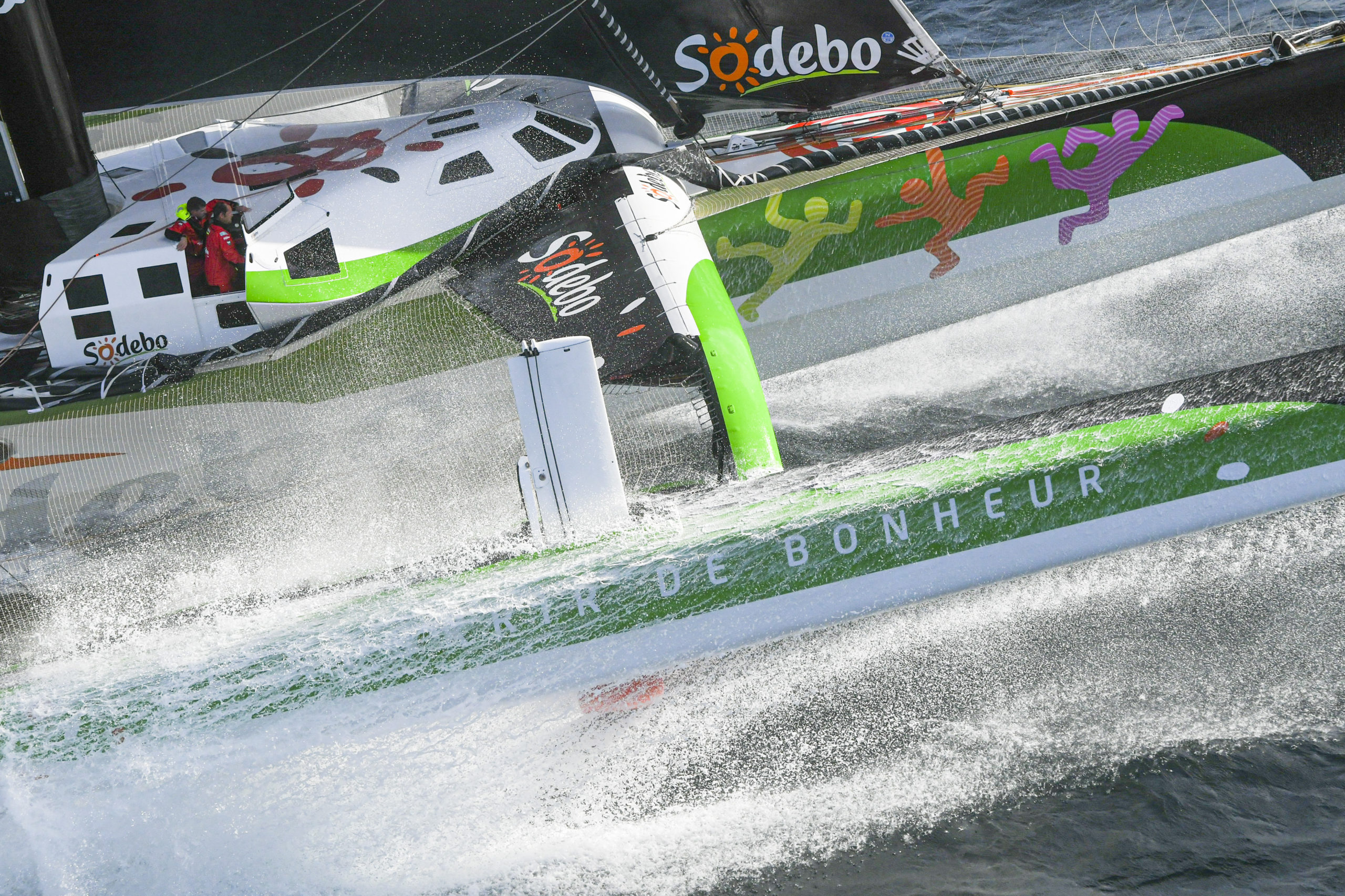 Sodebo Ultim 3 bien lancé puis ralenti - Sodebo