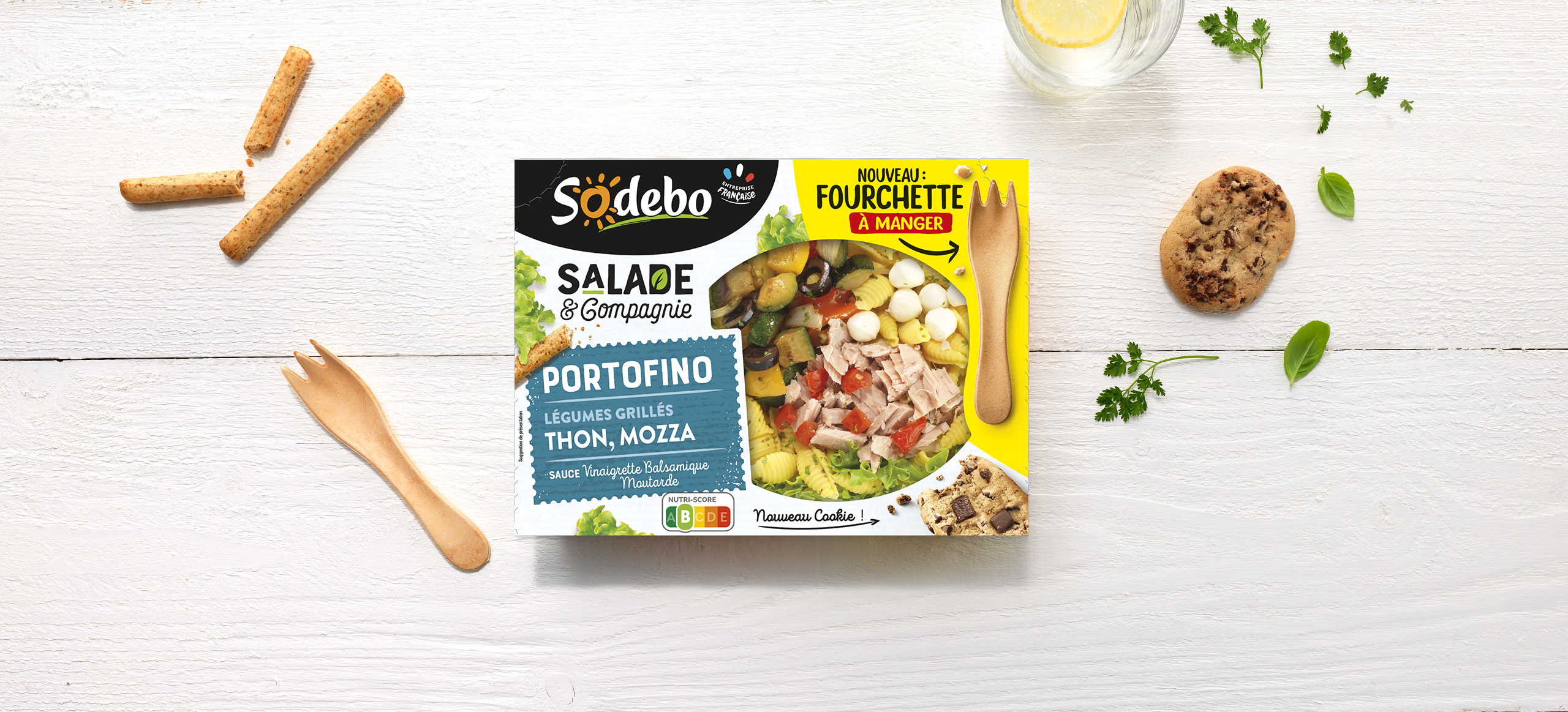 Salade & Compagnie - Portofino au rayon frais | Sodebo