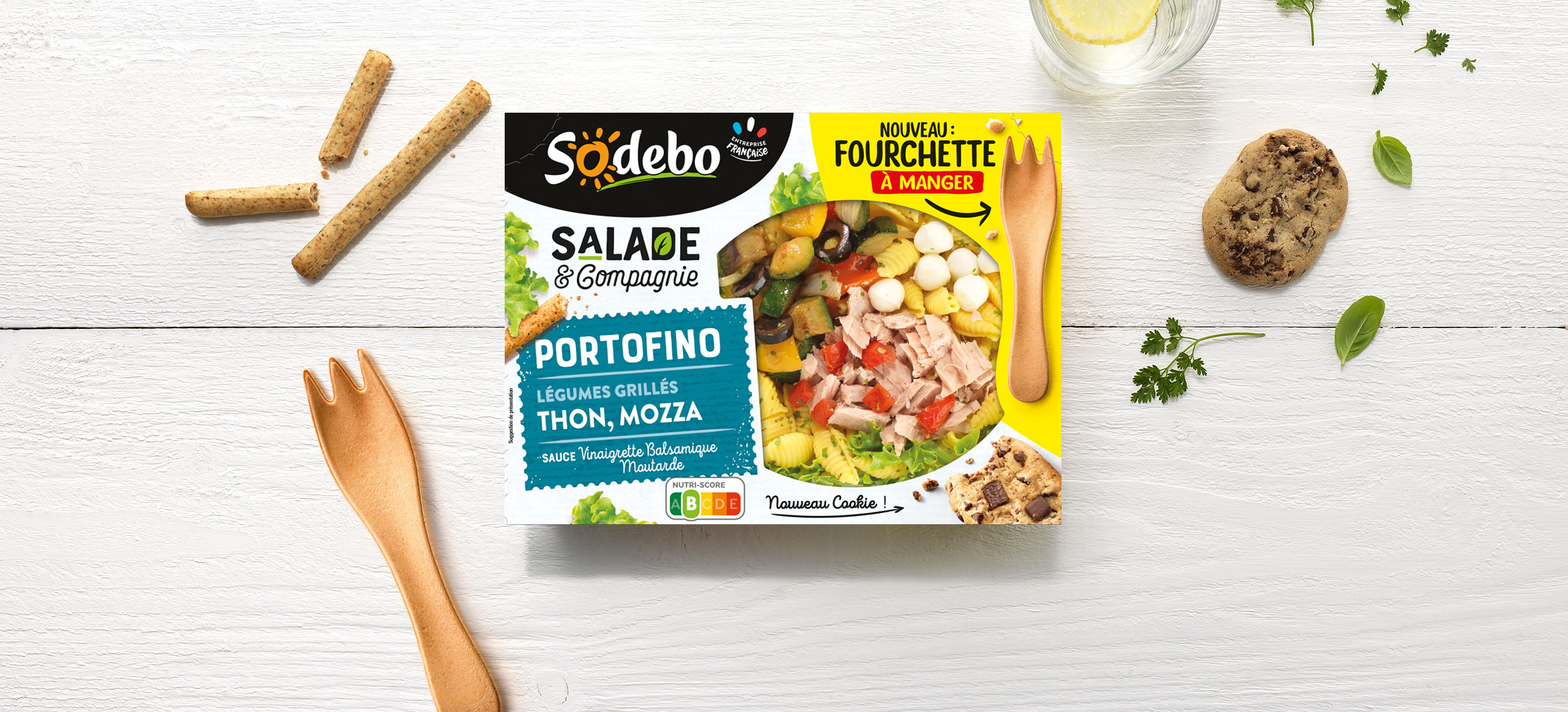 Salade & Compagnie - Portofino au rayon frais | Sodebo