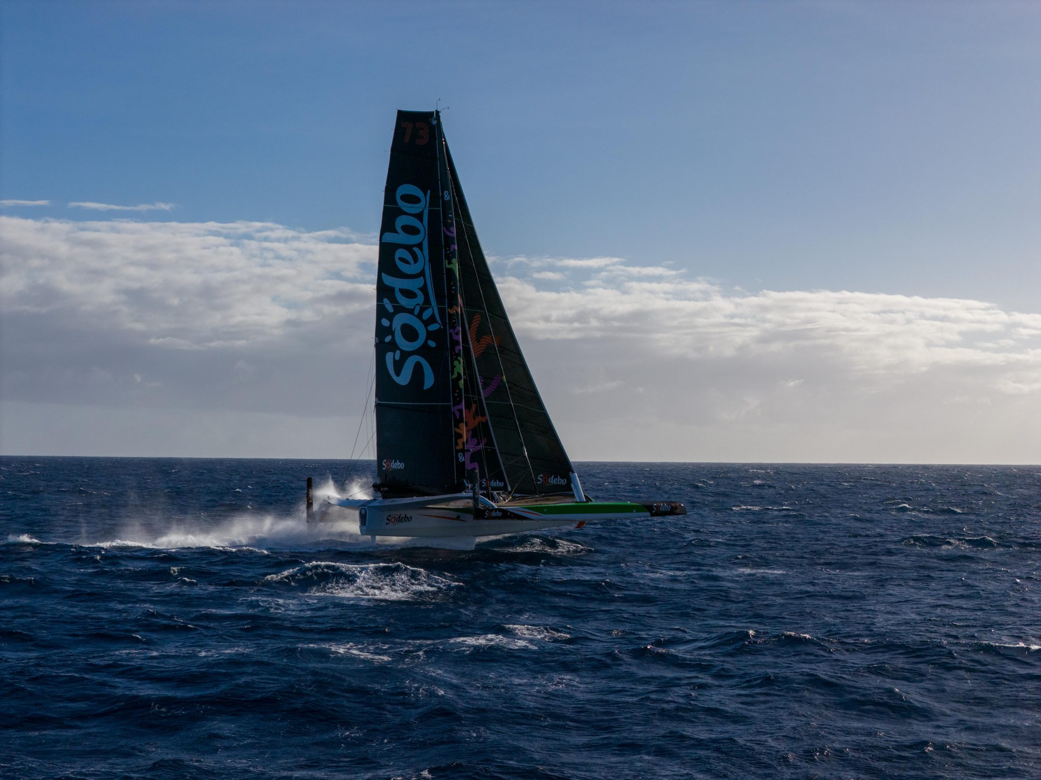 Sodebo Ultim 3 signe un nouveau temps de référence au cap de Bonne ...